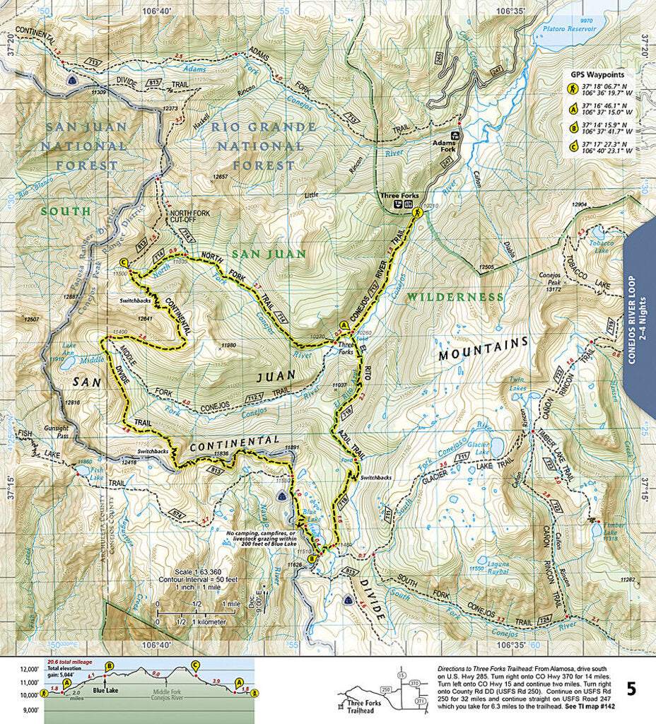Colorado Backpacking Loops South – Colorado GearLab