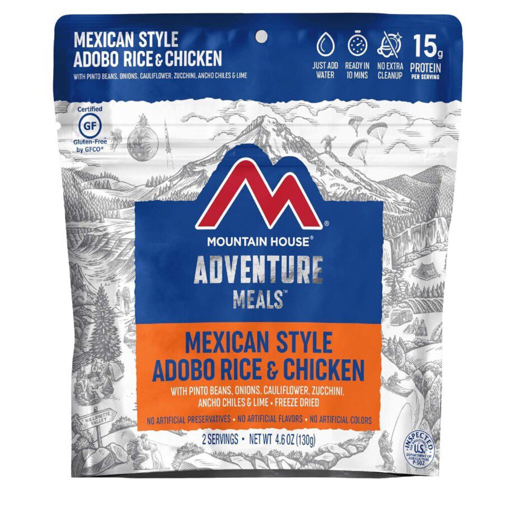 ADOBO CHICKEN & RICE CLEAN LABEL – Colorado GearLab